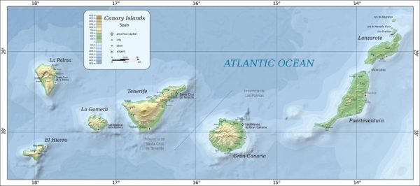 Tenerife Maps- Various Maps of Tenerife – Tenerife South Guide